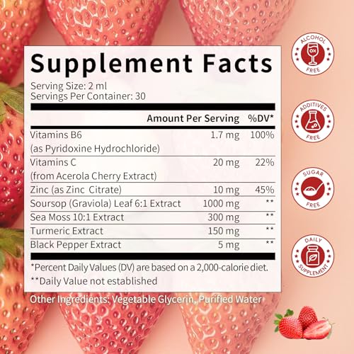 soursop liquid drops for health