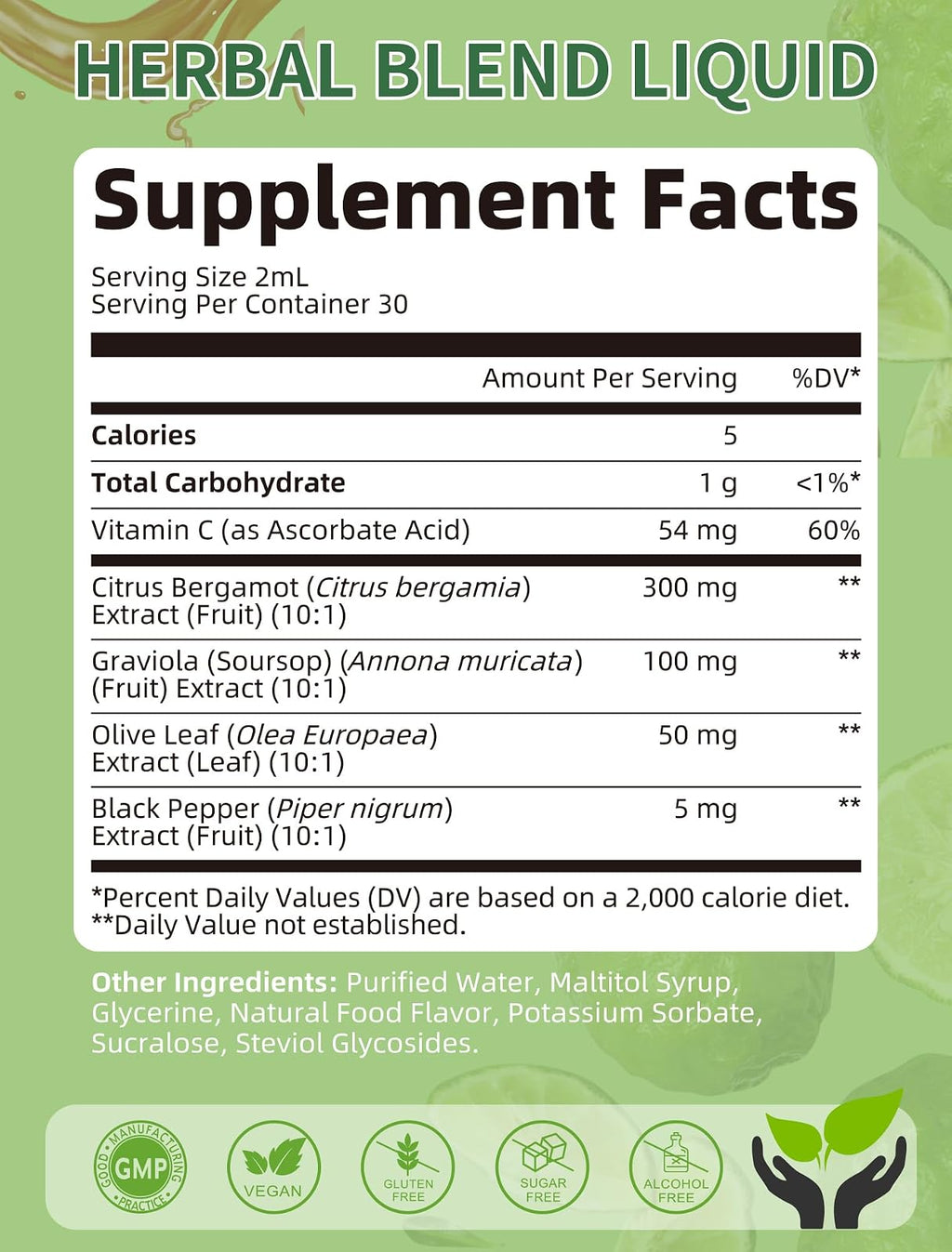 Soursop liquid drops for natural energy