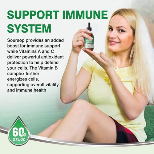 Soursop liquid for overall vitality