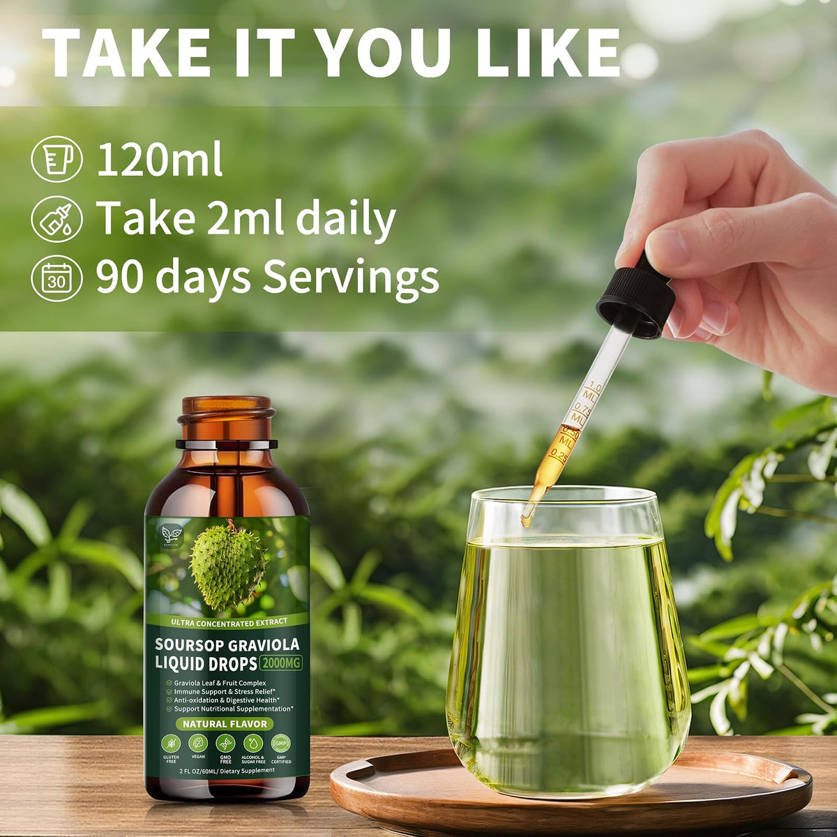 Soursop multivitamin for men and women