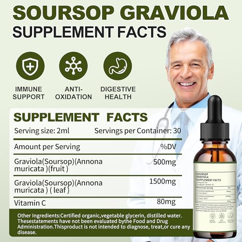 Soursop multivitamin for seniors wellness