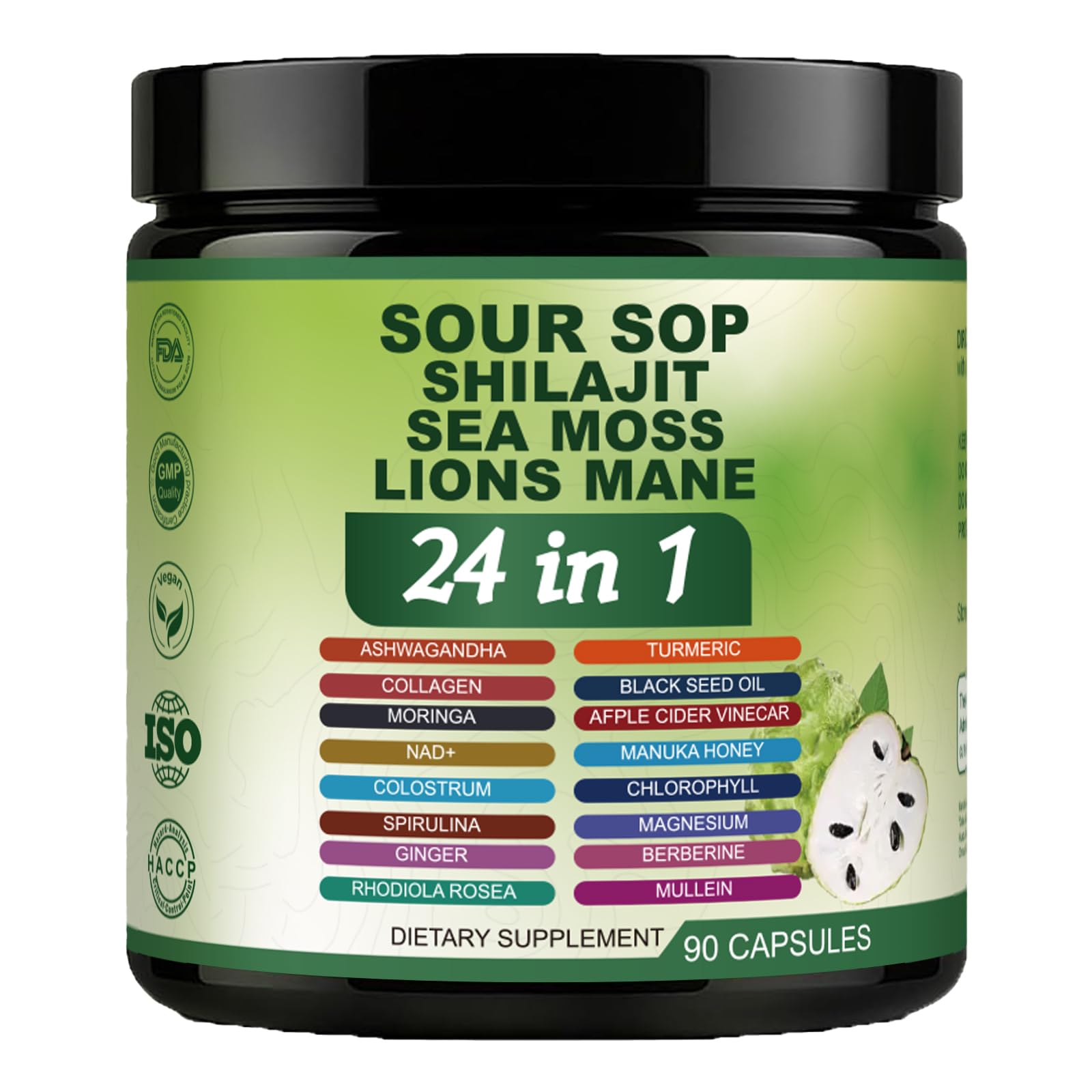 Soursop multivitamins for daily health