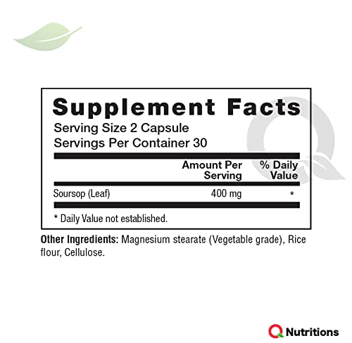 Soursop supplements for improved digestion
