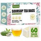 Soursop tea bags for relaxation