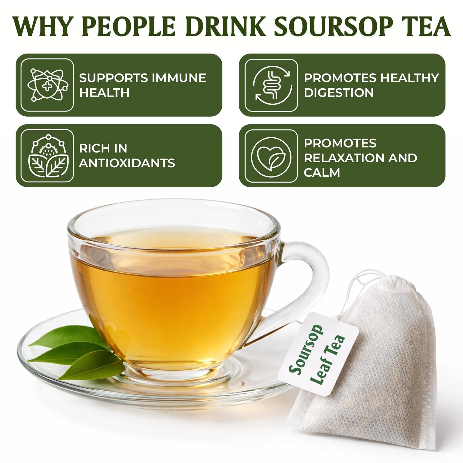 Soursop tea for detox benefits