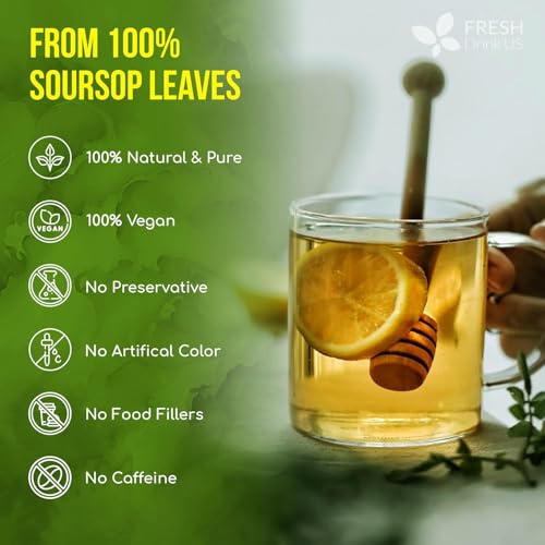 Soursop tea for digestive health