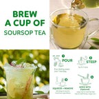 Soursop tea for digestive health