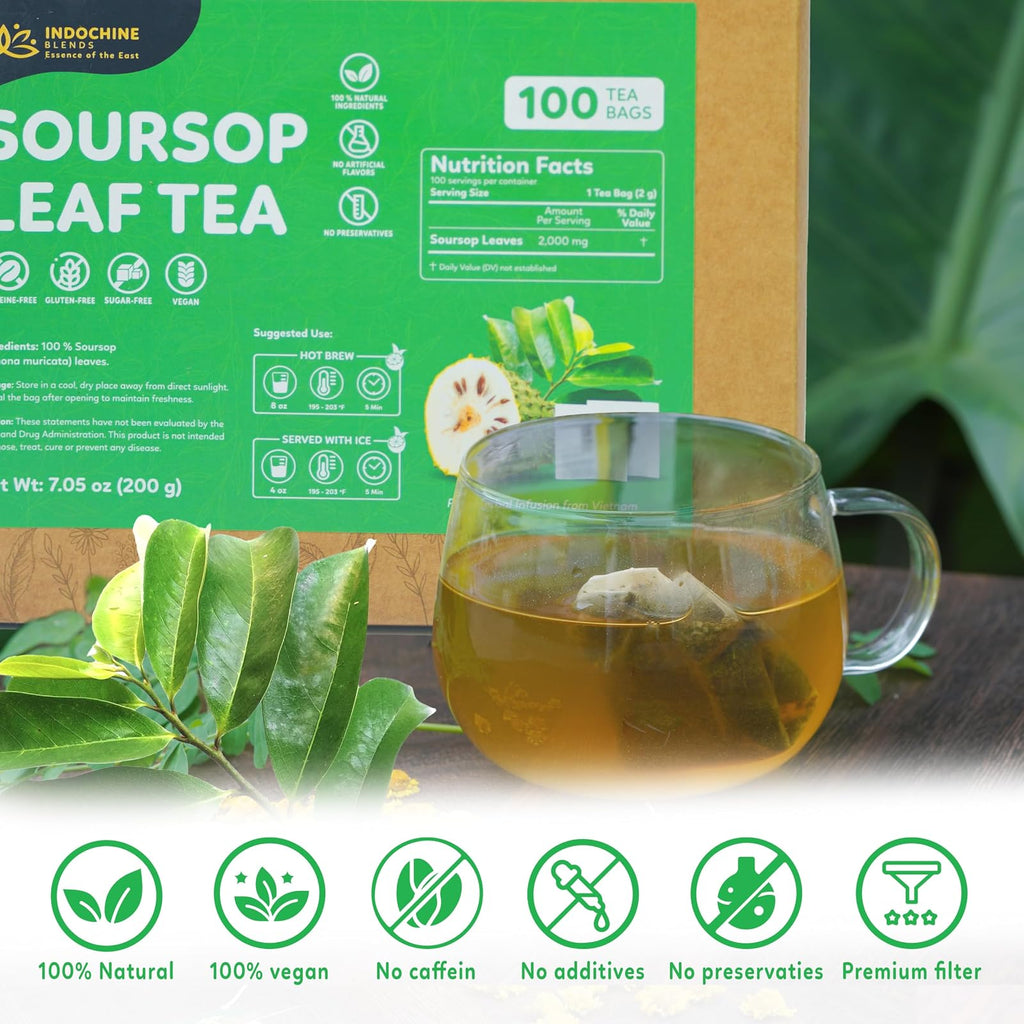 Soursop tea for wellness