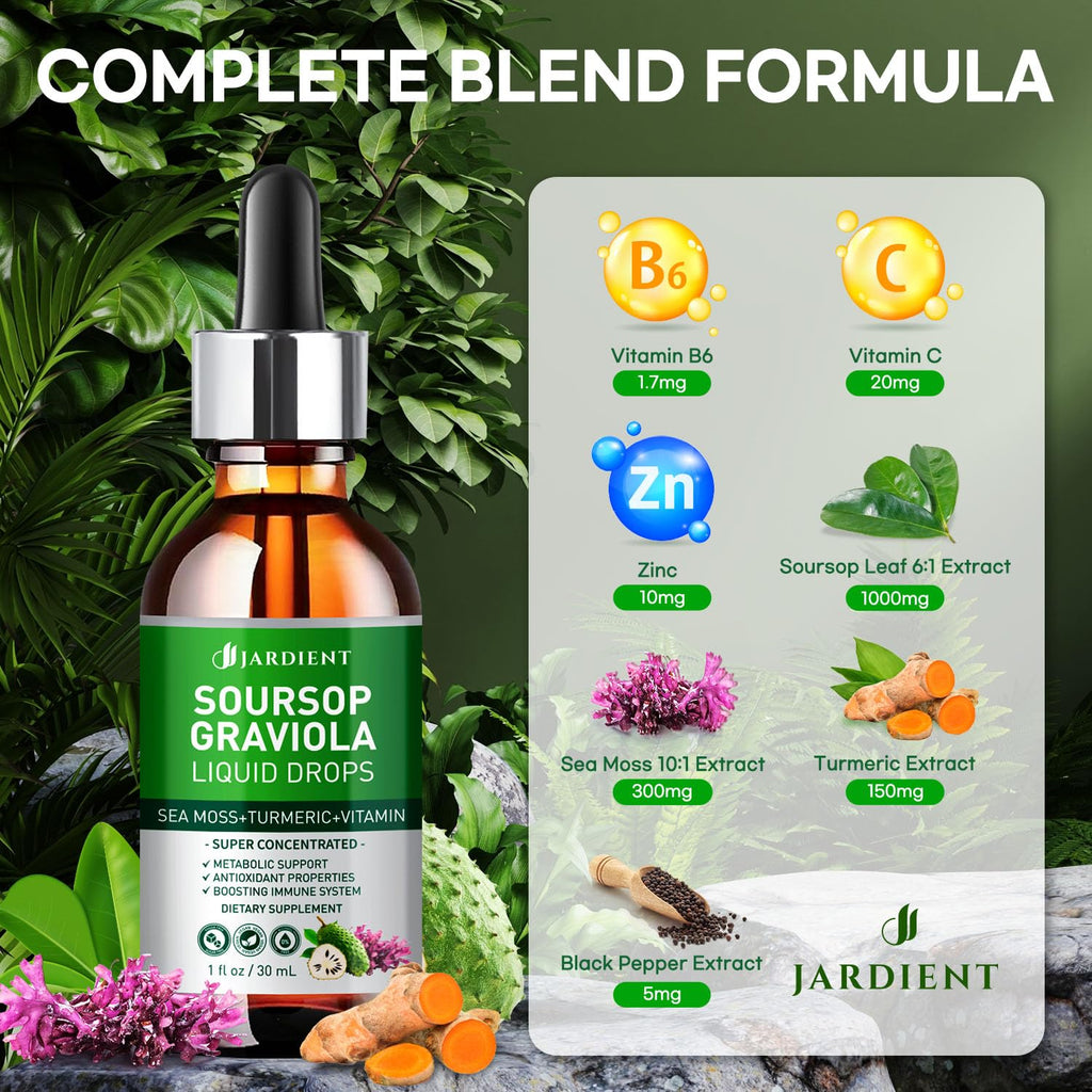 soursop tincture for cell support