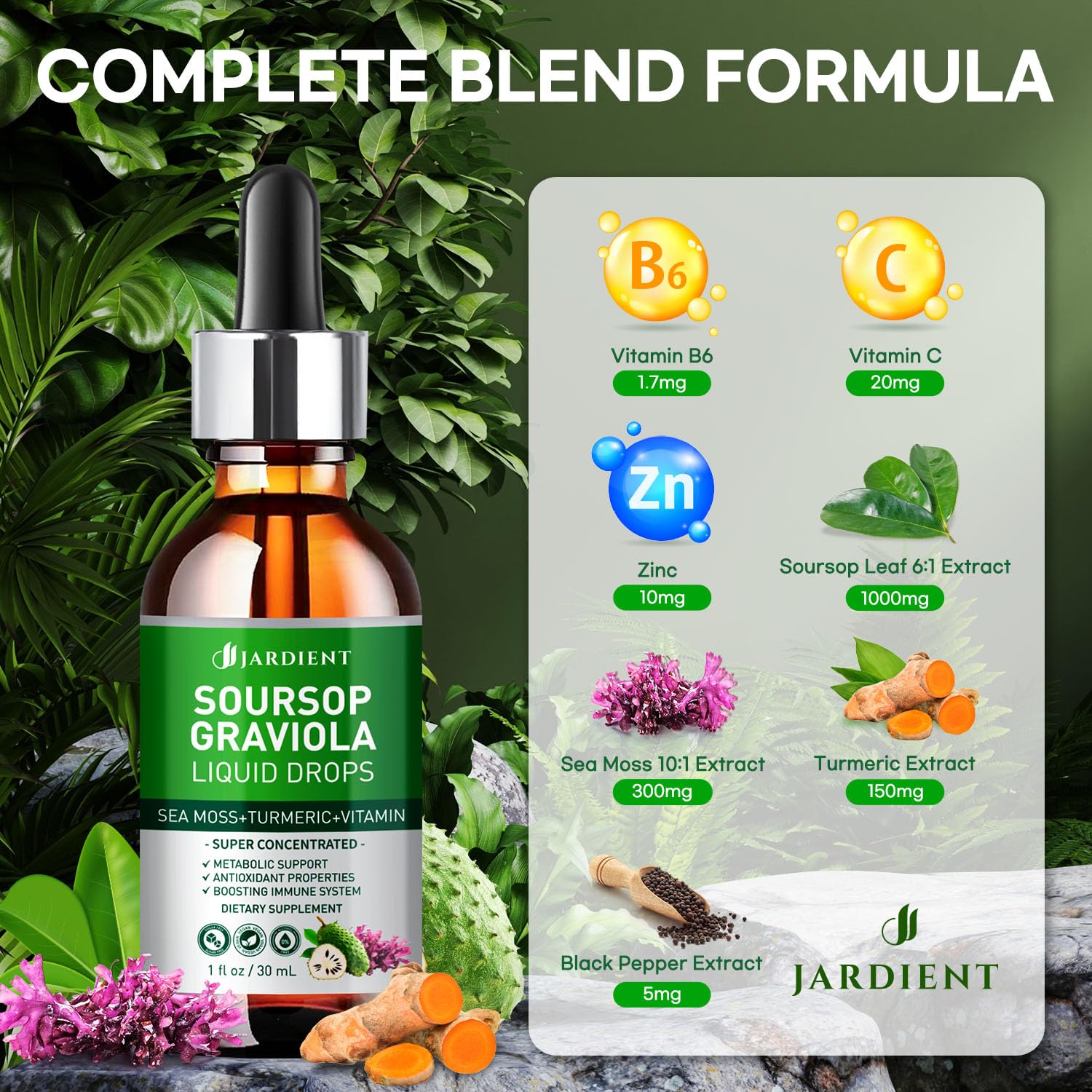 soursop tincture for cell support