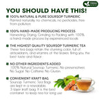 Soursop turmeric tea for wellness