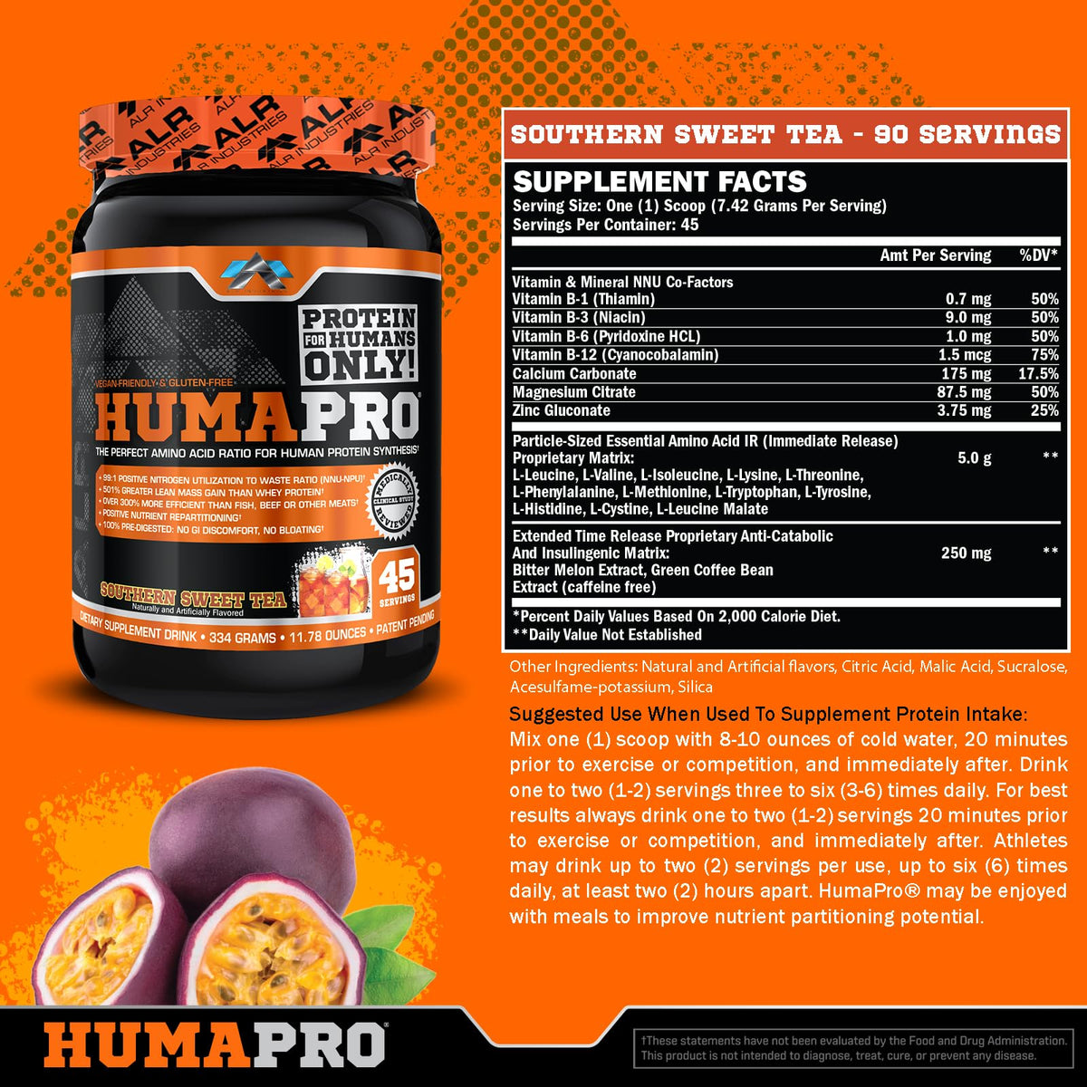 Southern Sweet Tea amino acids blend