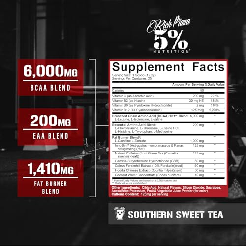 Southern Sweet Tea flavour BCAA supplement