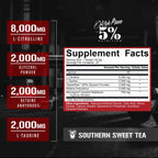 Southern Sweet Tea flavour pre workout
