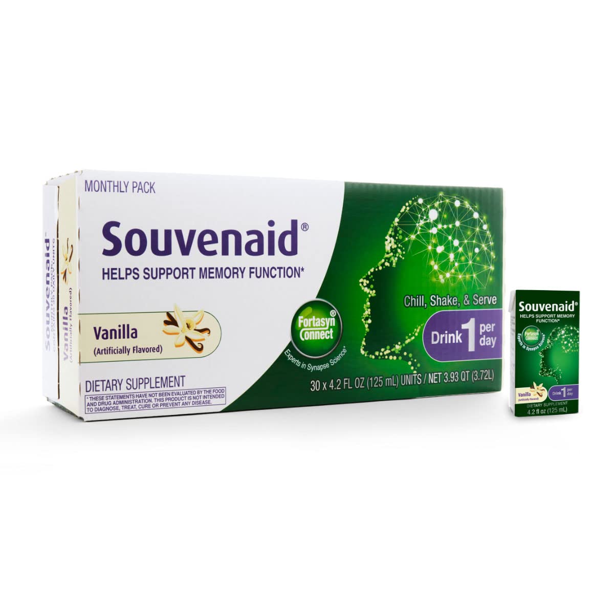 Souvenaid memory function drink