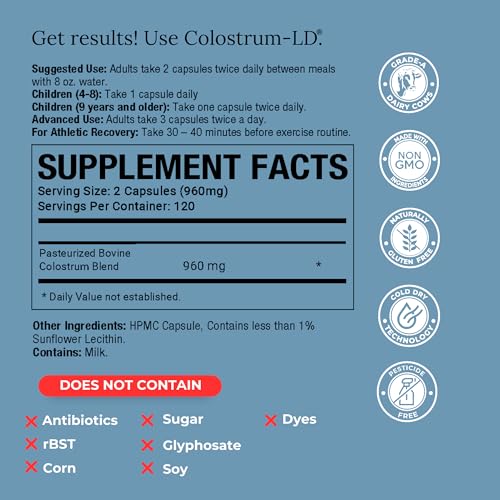 Sovereign Laboratories colostrum for daily nutrition