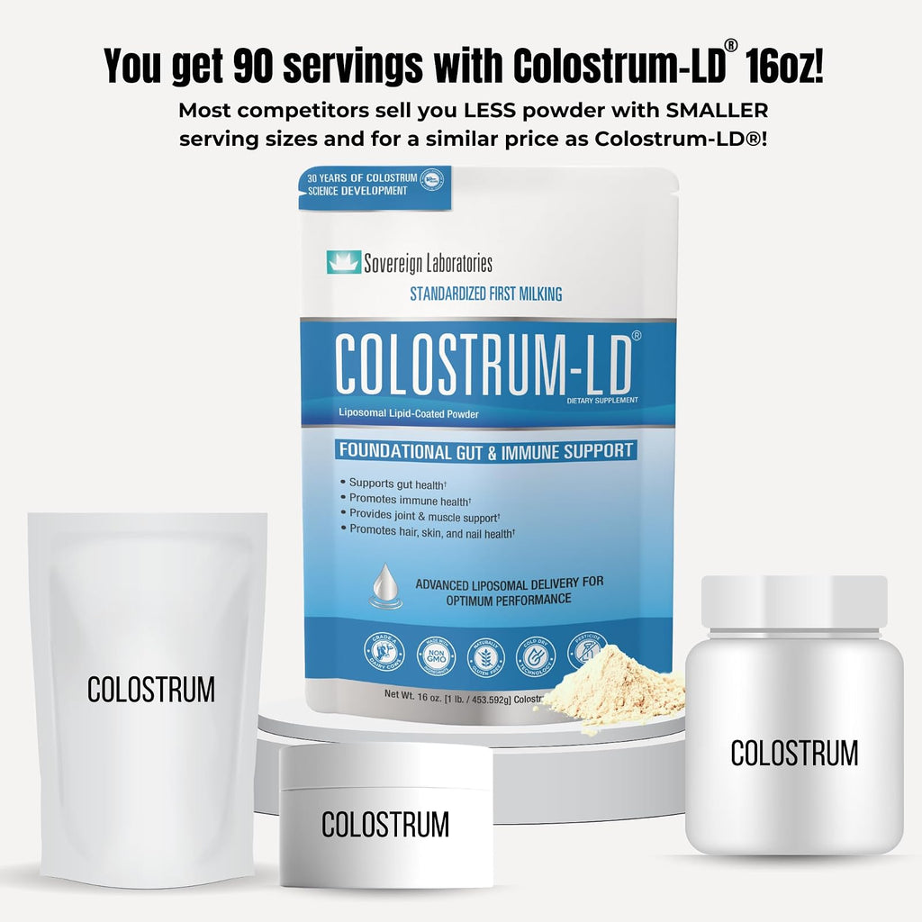 Sovereign Laboratories colostrum for seniors