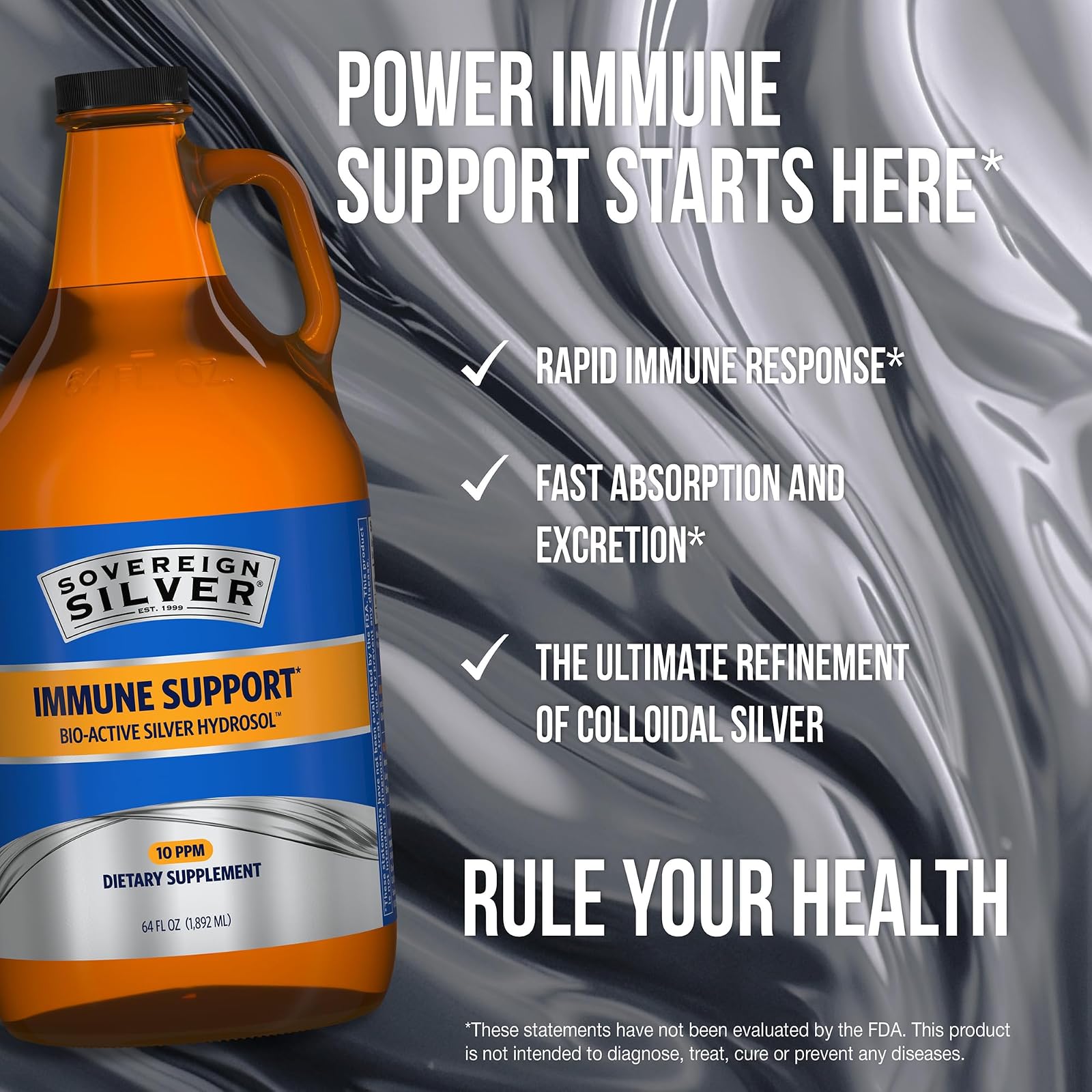 Sovereign Silver colloidal silver features