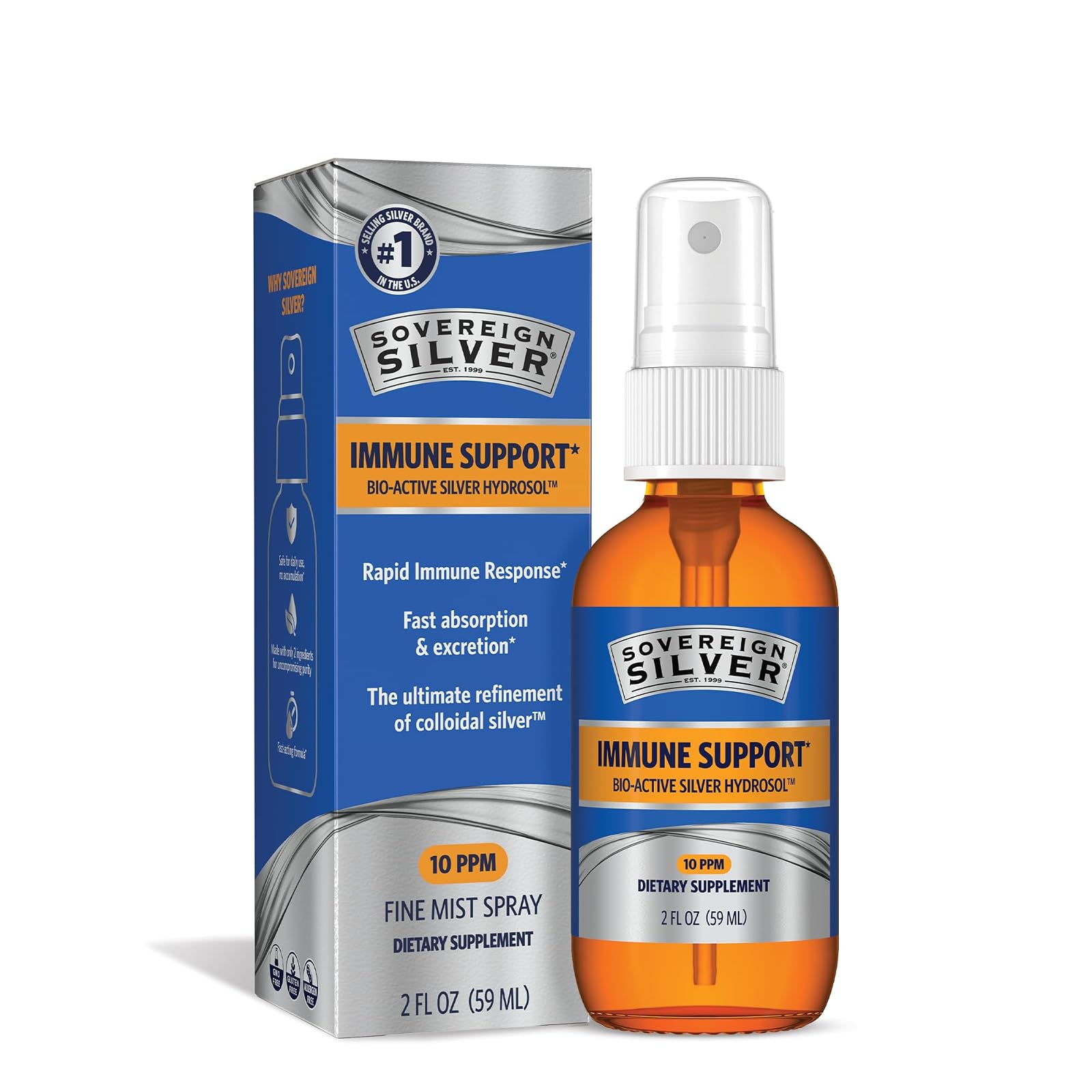 Sovereign Silver colloidal silver spray