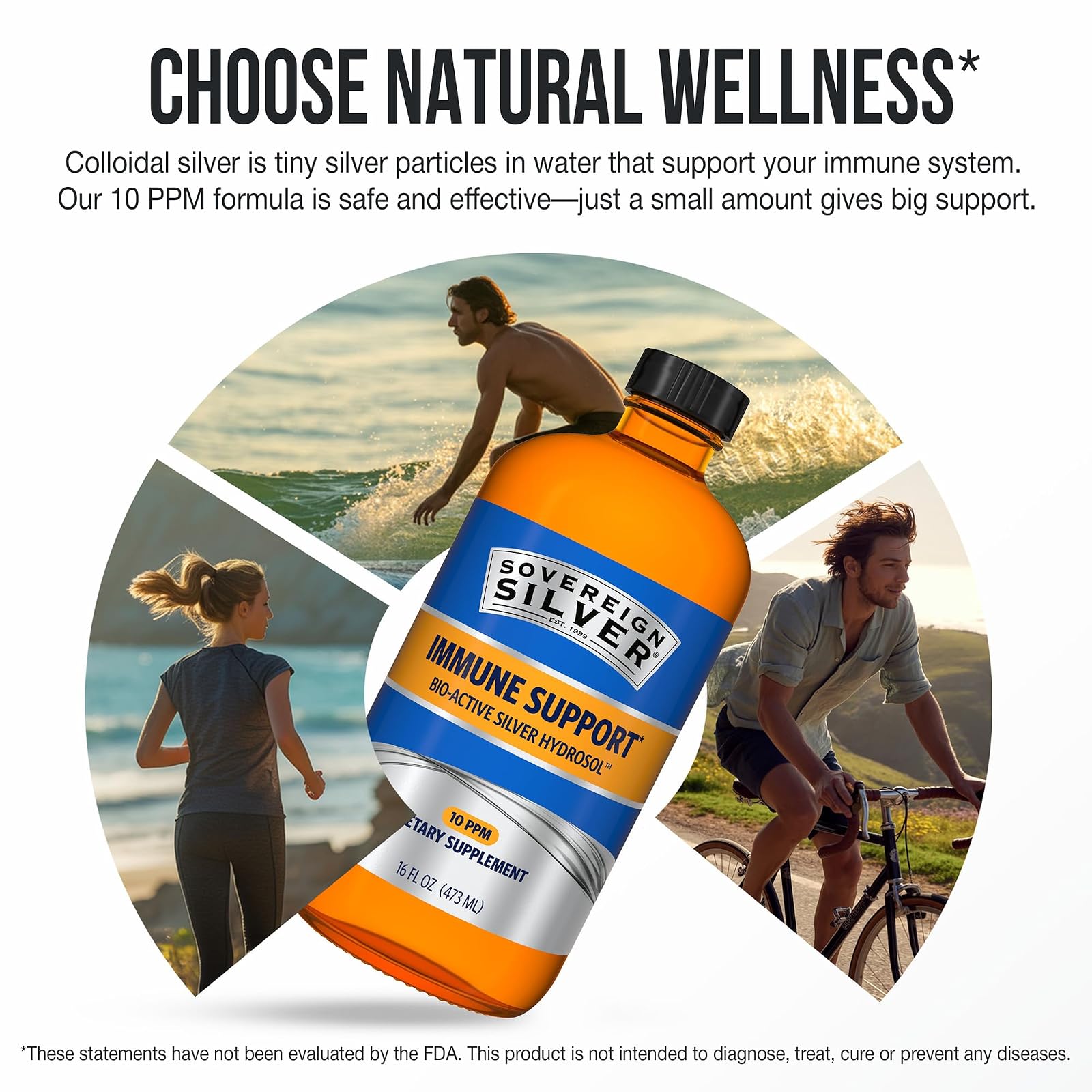 Sovereign Silver electrolytes for hydration
