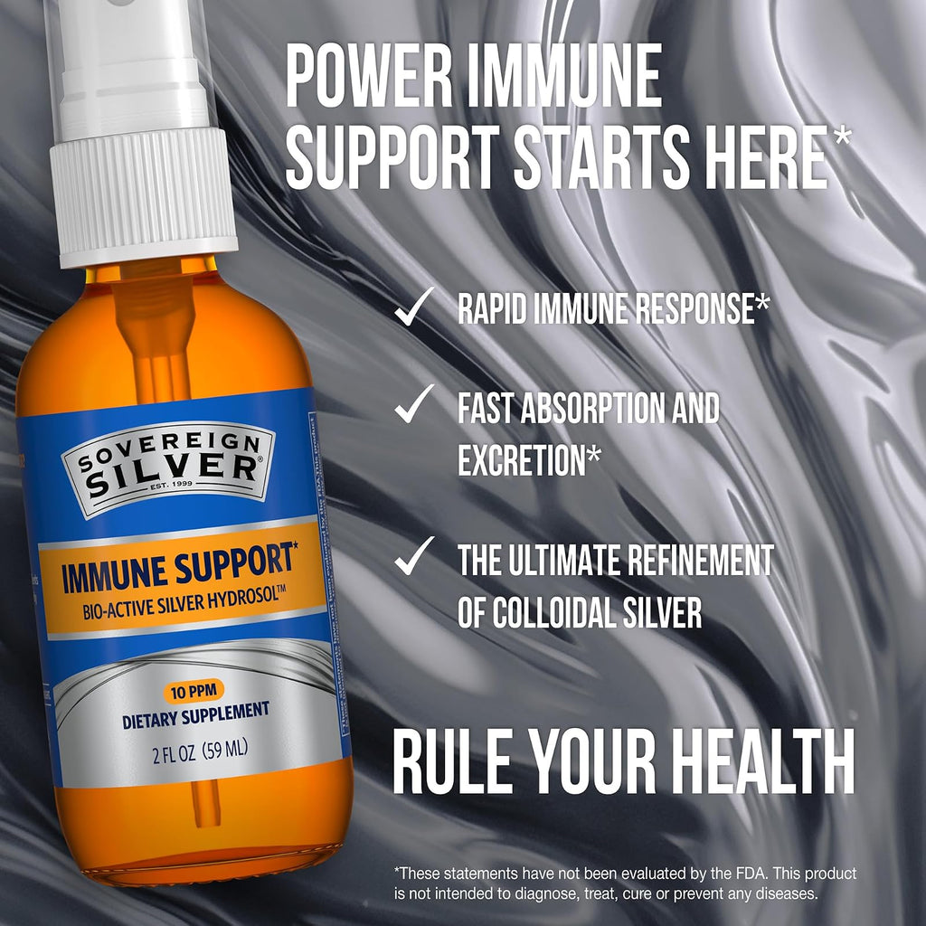 Sovereign Silver for immune support