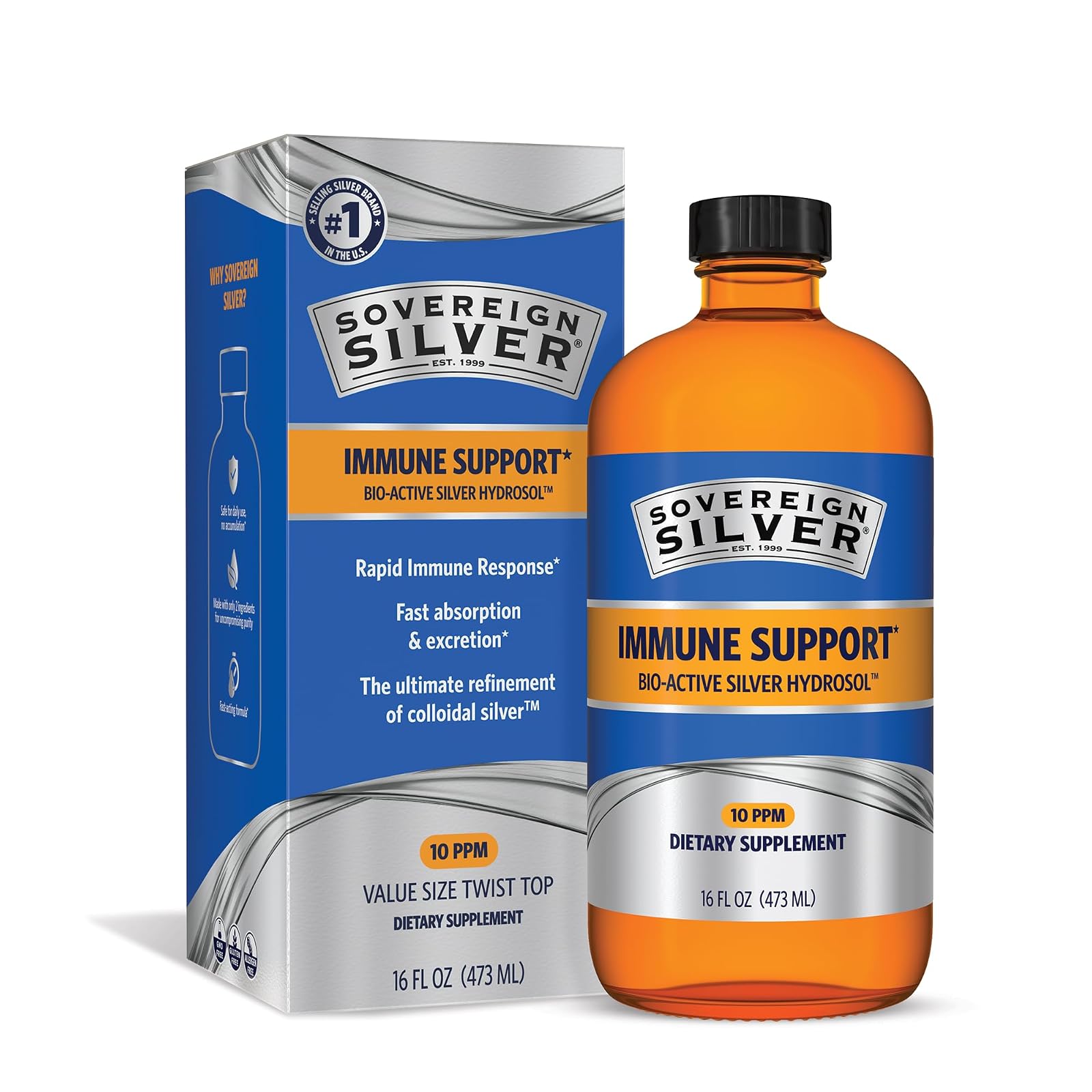Sovereign Silver immune support supplement