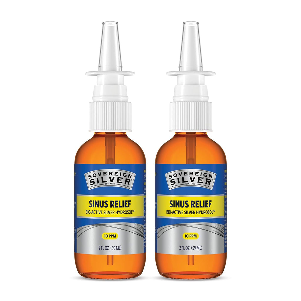 Sovereign Silver nasal spray for sinus relief