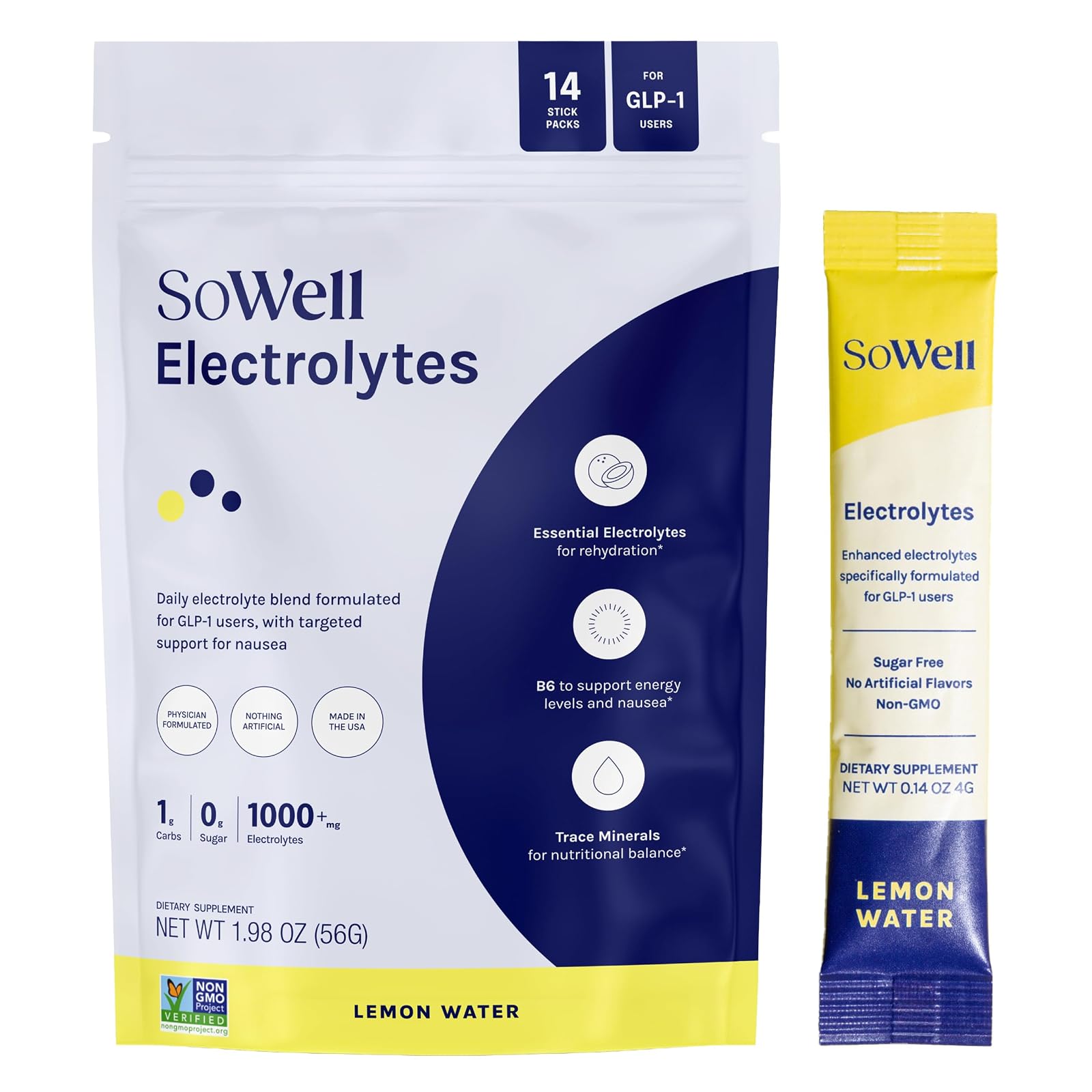 SoWell electrolyte powder for hydration