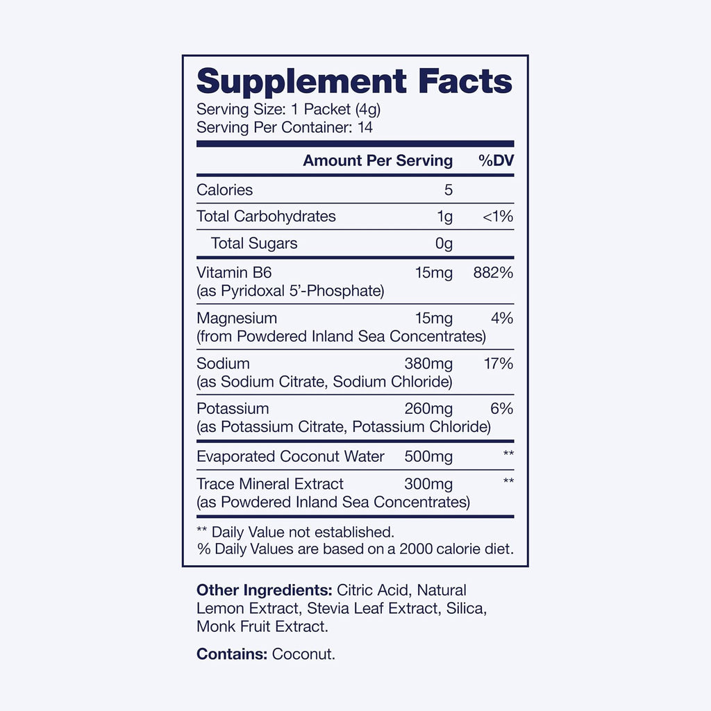 SoWell GLP-1 electrolyte stick packs