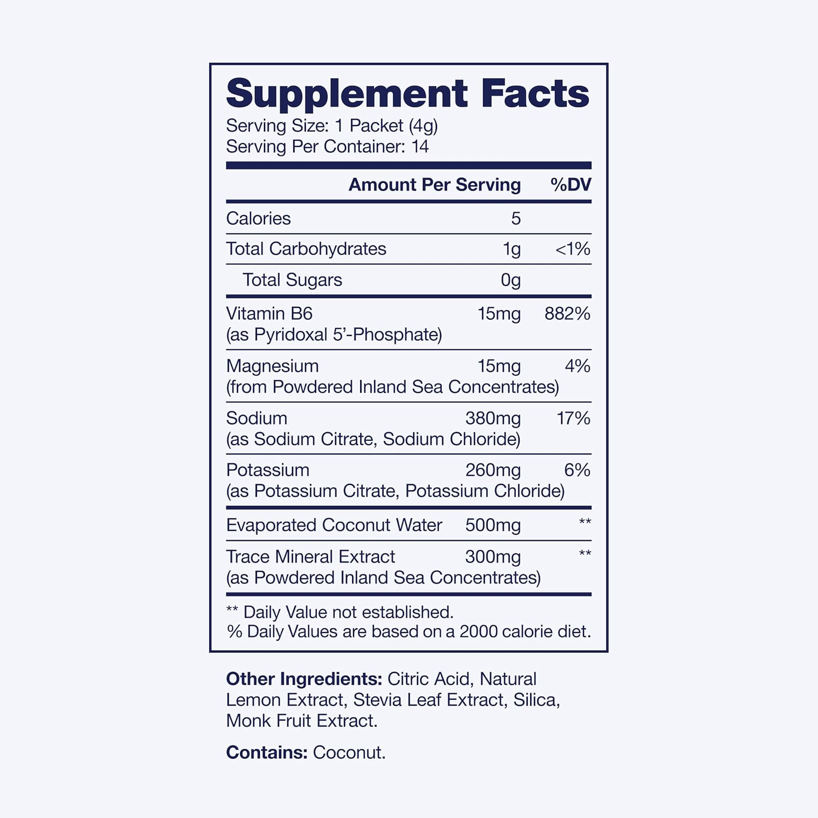 SoWell GLP-1 electrolyte stick packs
