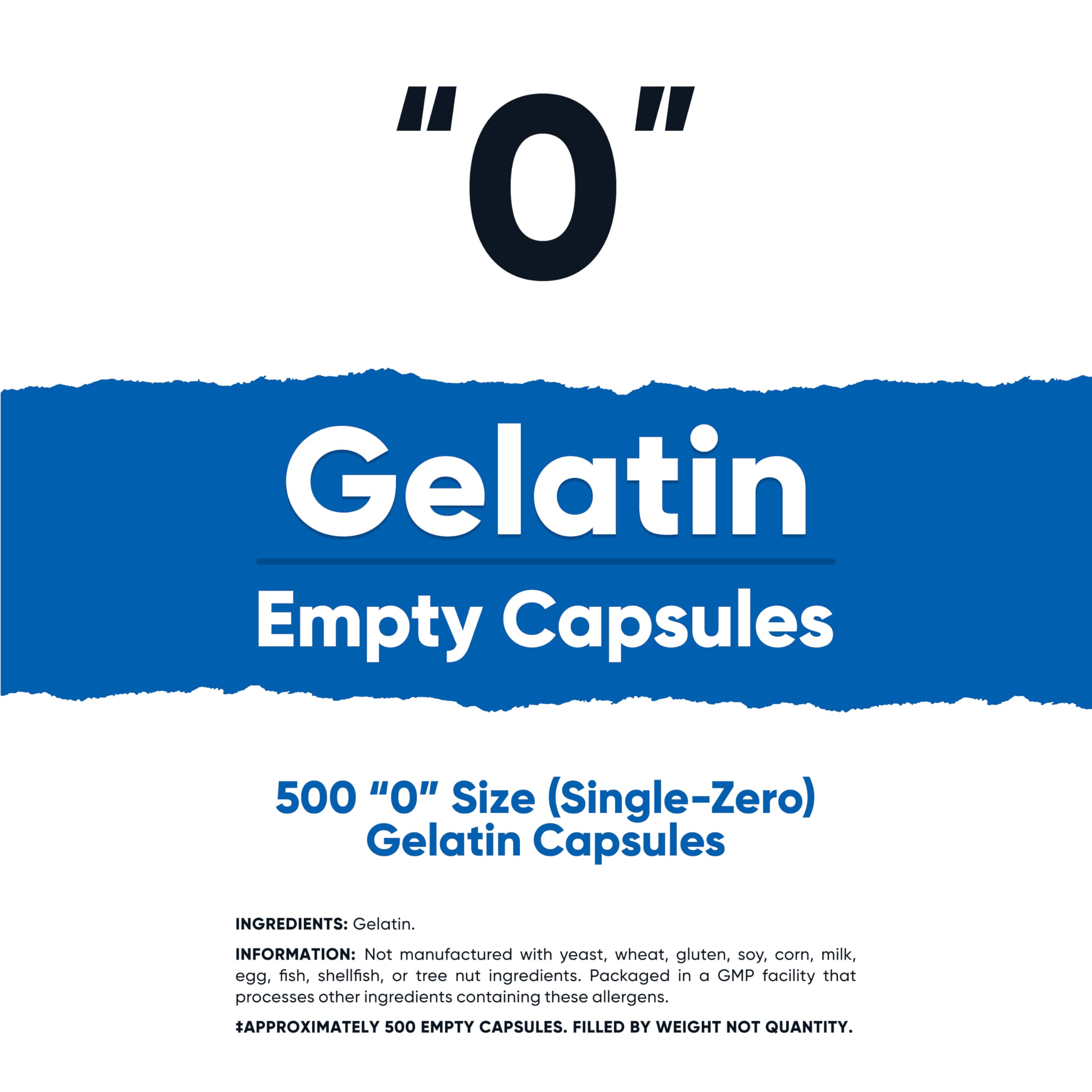 Soy-free capsules for blended supplements
