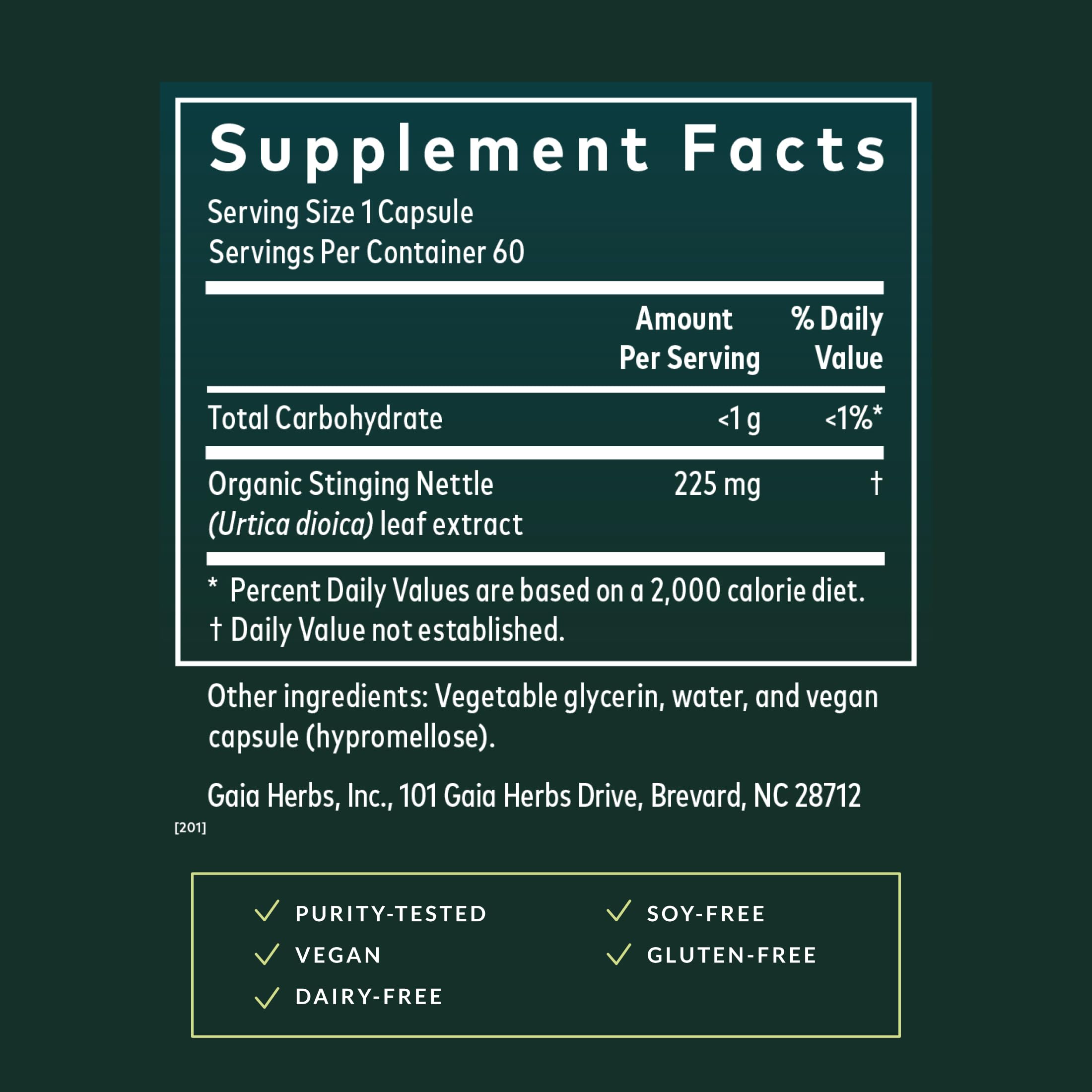 soy-free nettle leaf benefits