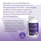 Soy free phosphatidylserine softgels