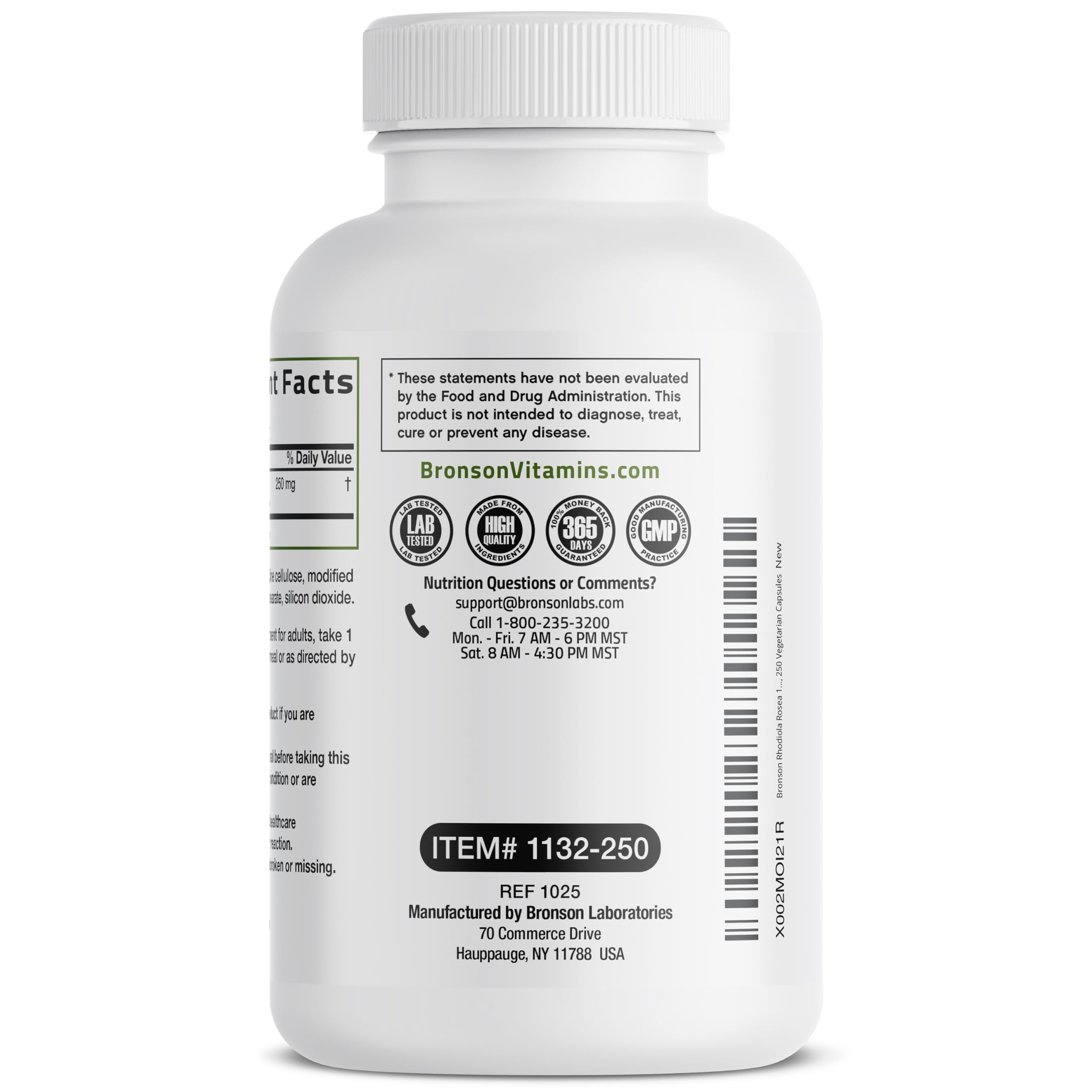 soy-free Rhodiola Rosea for mental clarity