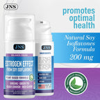 Soy isoflavones cream for hormonal balance