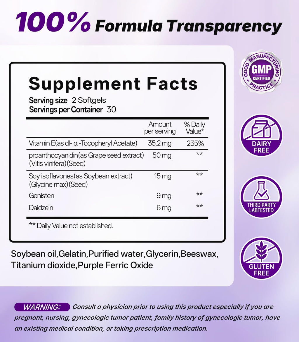 Soy isoflavones for hormonal balance