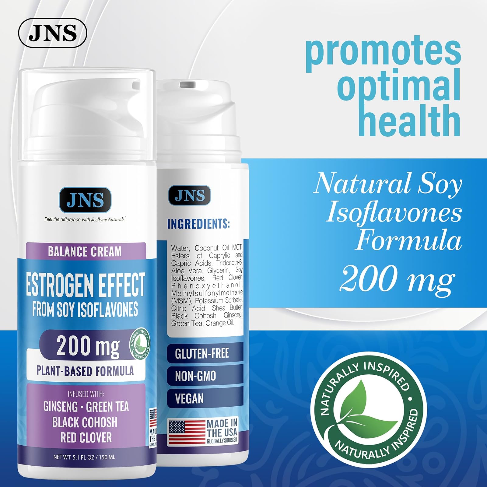 Soy isoflavones for hormonal balance