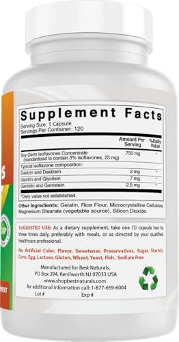 Soy Isoflavones multivitamin for seniors