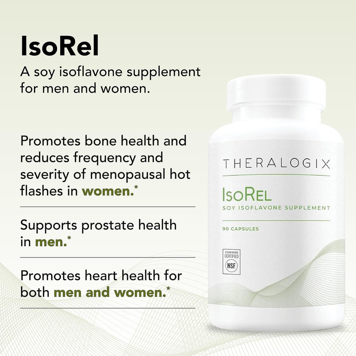 soy isoflavones support for seniors