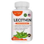 Soy lecithin capsules for health