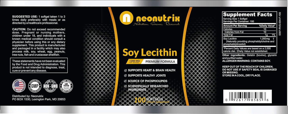 soy lecithin for cholesterol support