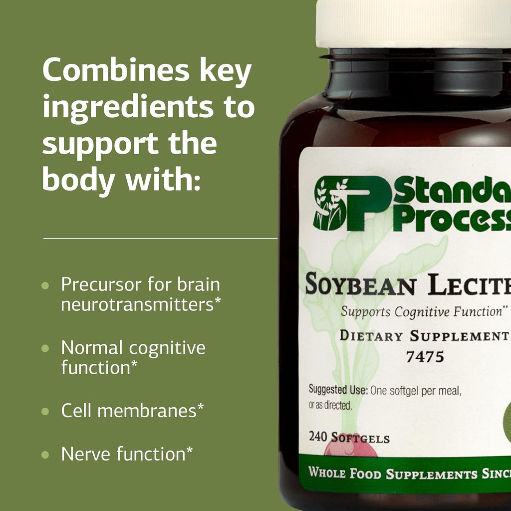 Soybean lecithin for improved digestion