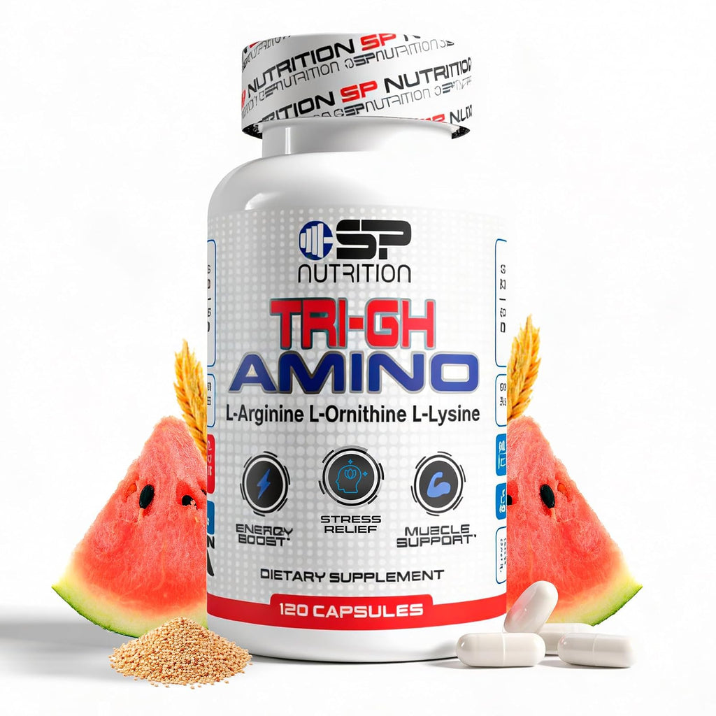 SP Nutrition Tri-GH Amino Complex capsules