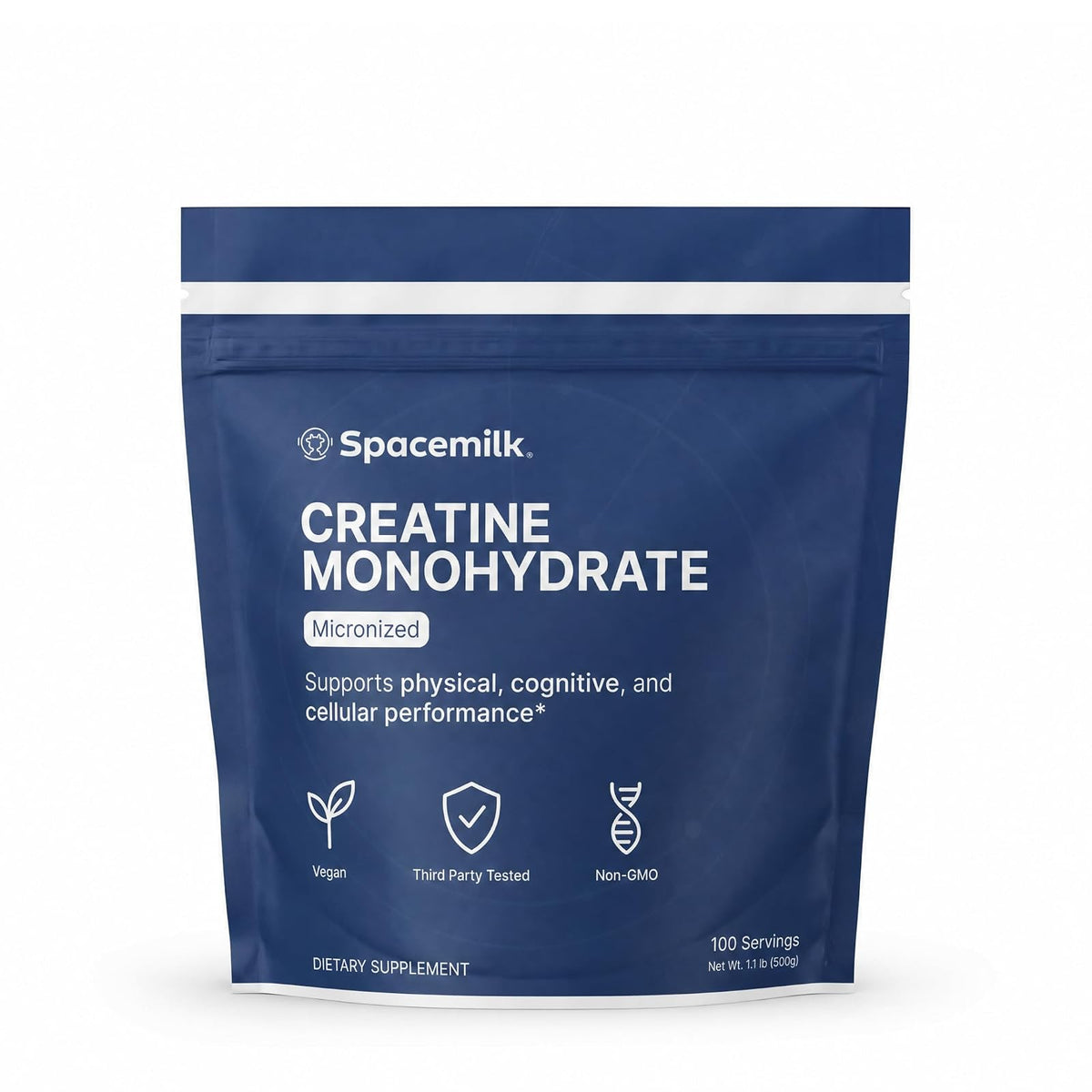 Spacemilk creatine monohydrate powder