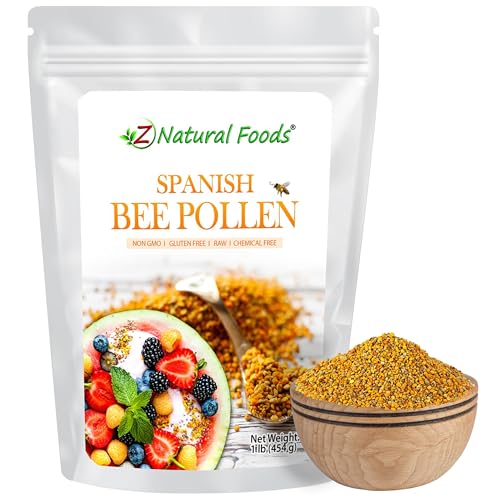 Spanish bee pollen granules for energy
