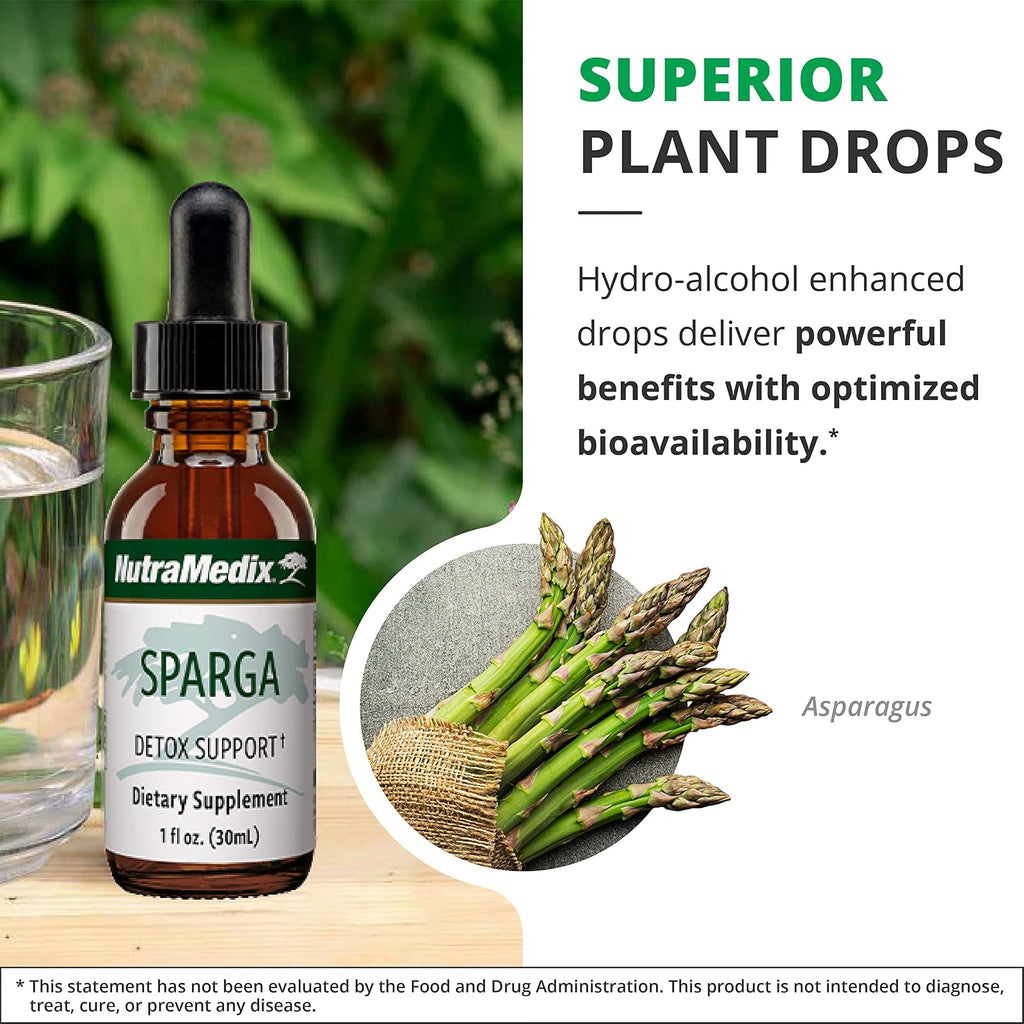 Sparga tincture promotes digestive health