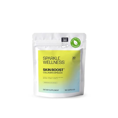 Sparkle Wellness collagen peptides capsules