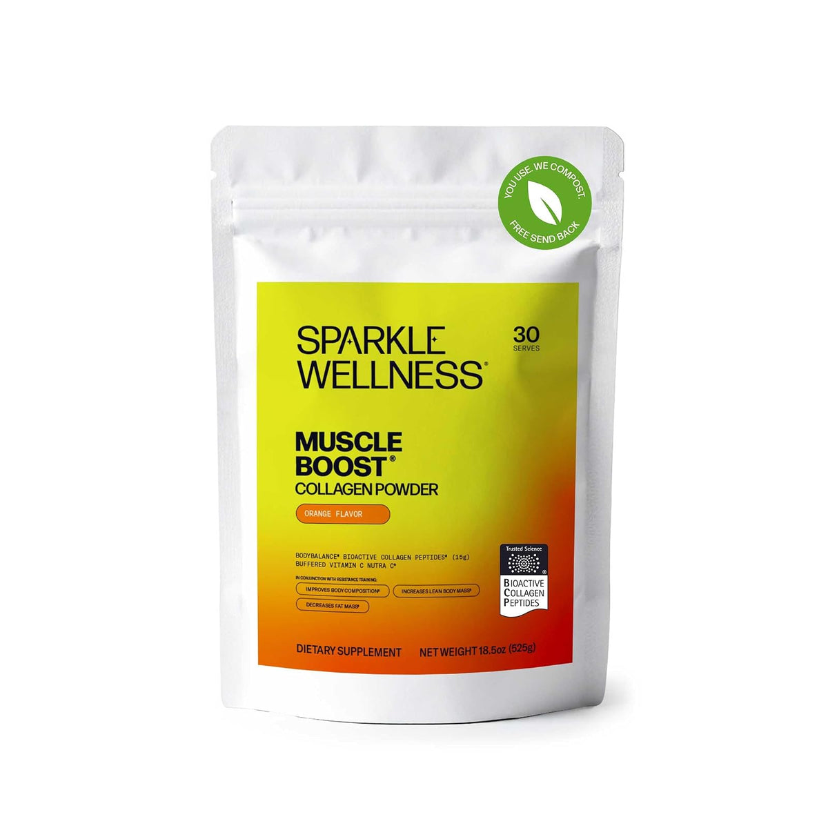 Sparkle Wellness collagen protein powder