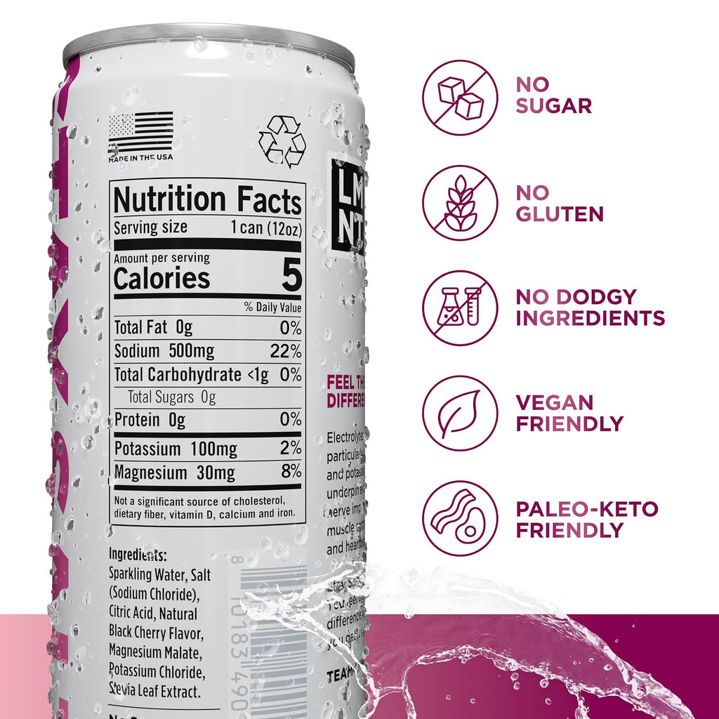 sparkling electrolyte drink for hydration