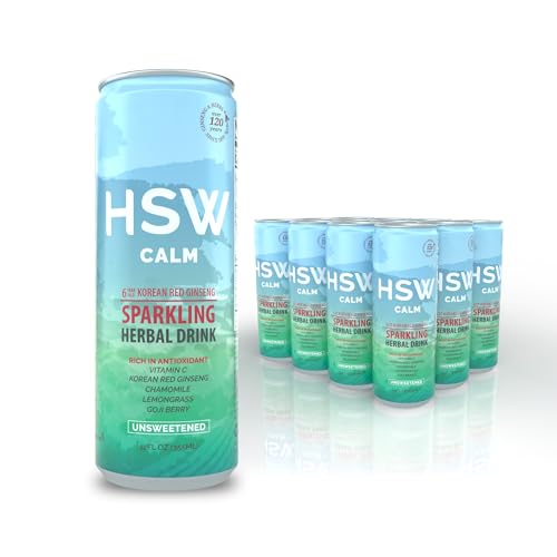 sparkling herbal ginseng beverage
